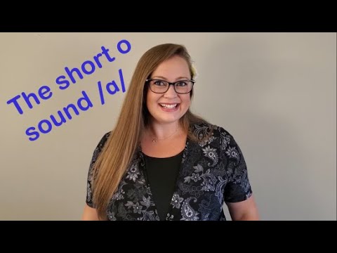 The short o sound /ɑ/