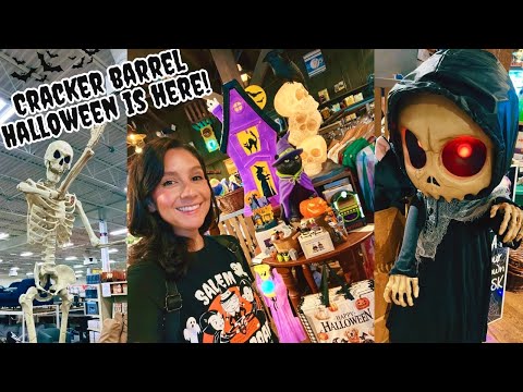 CRACKER BARREL HALLOWEEN 2025 is HERE!🎃 Spooky Shopping in Pigeon Forge TN!🖤 + Huge Summerween Haul!