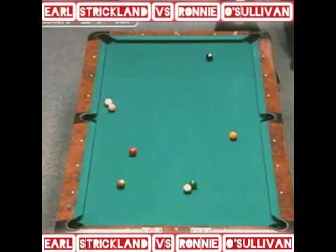 earl strickland vs ronnie o'sullivan🔥‼️ Faith ful SES #short #earlstrickland #ronnieosullivan