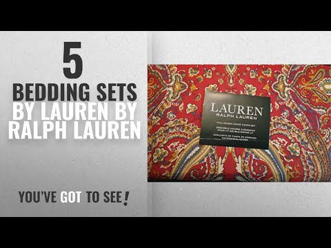 Top 10 Lauren By Ralph Lauren Bedding Sets [2018]: Lauren Ralph Lauren 3 Piece Cotton Full/queen