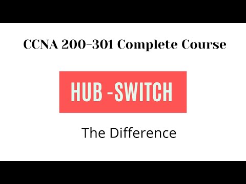 Hub and Switch Difference