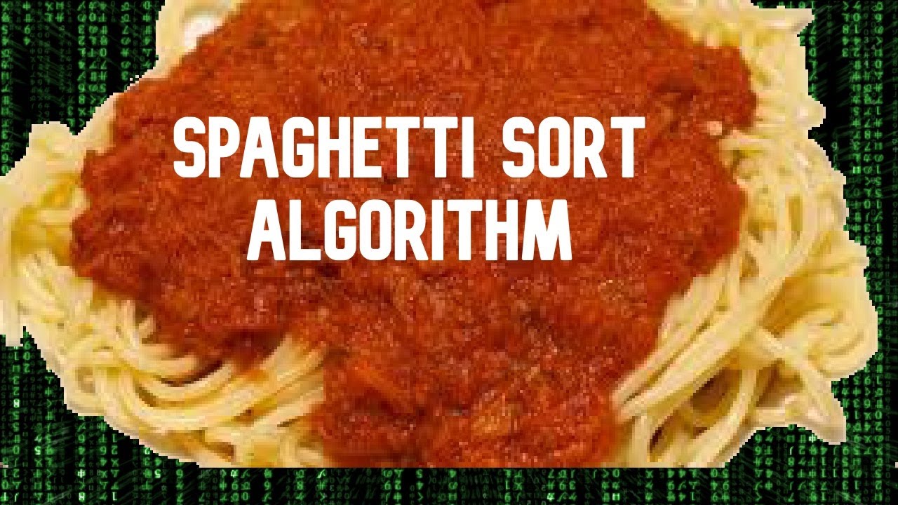 Spaghetti Sort Algorithm Visualisation