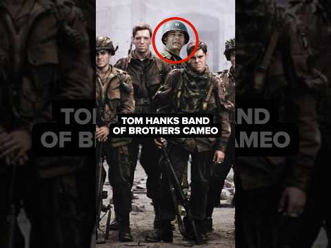Tom Hanks Cameo in Band of Brothers #101stairborne #normandy #ww2history #bandofbrothers #tomhanks
