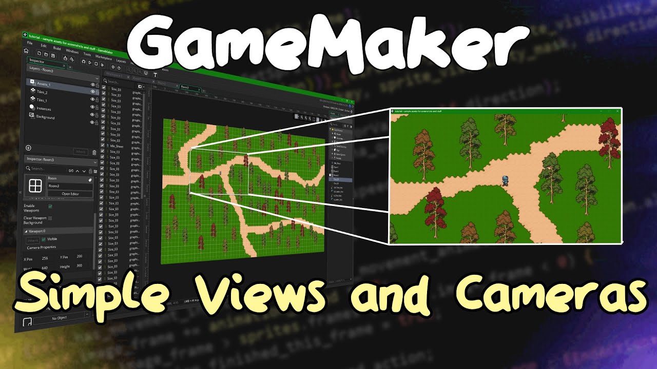 Views and Cameras in GameMaker