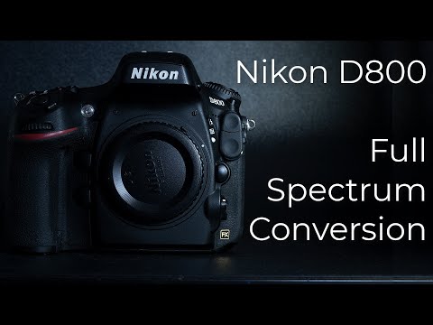Nikon D800 & D810: Full spectrum conversion (25480)