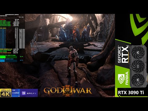 God Of War III 4K RPCS3 PlayStation 3 Emulator | RTX 3090 Ti | i9 12900K