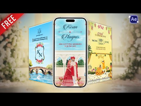 FREE Indian Wedding Invitations | After Effects