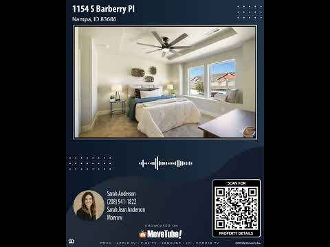 1154 S Barberry Pl, Nampa, ID 83686 | 3 Bedroom Townhome For Sale