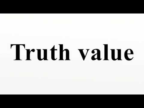 Truth value