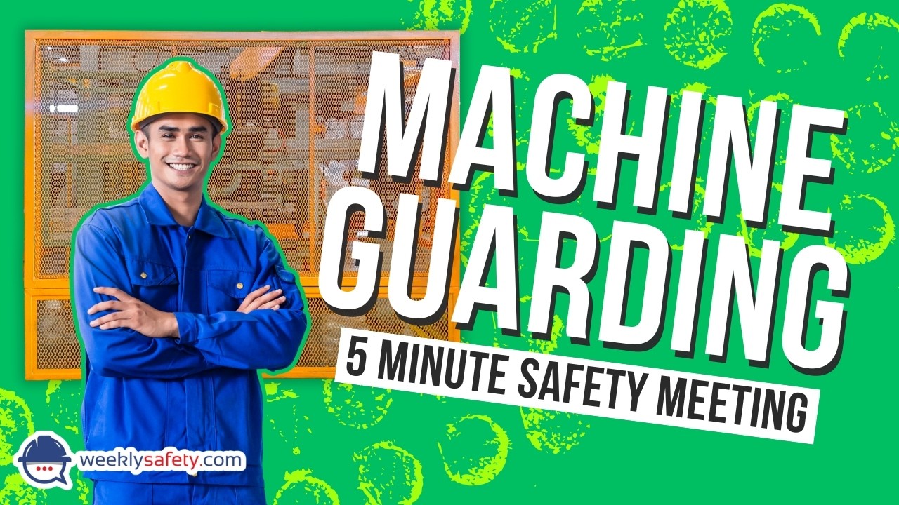 Safety Meeting on Machine Guarding