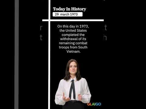 What happened today in history? 29 March 1973