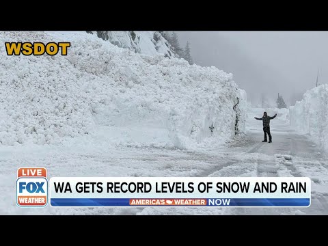 Leavenworth And Index, Washington Dig Out After Record Snow