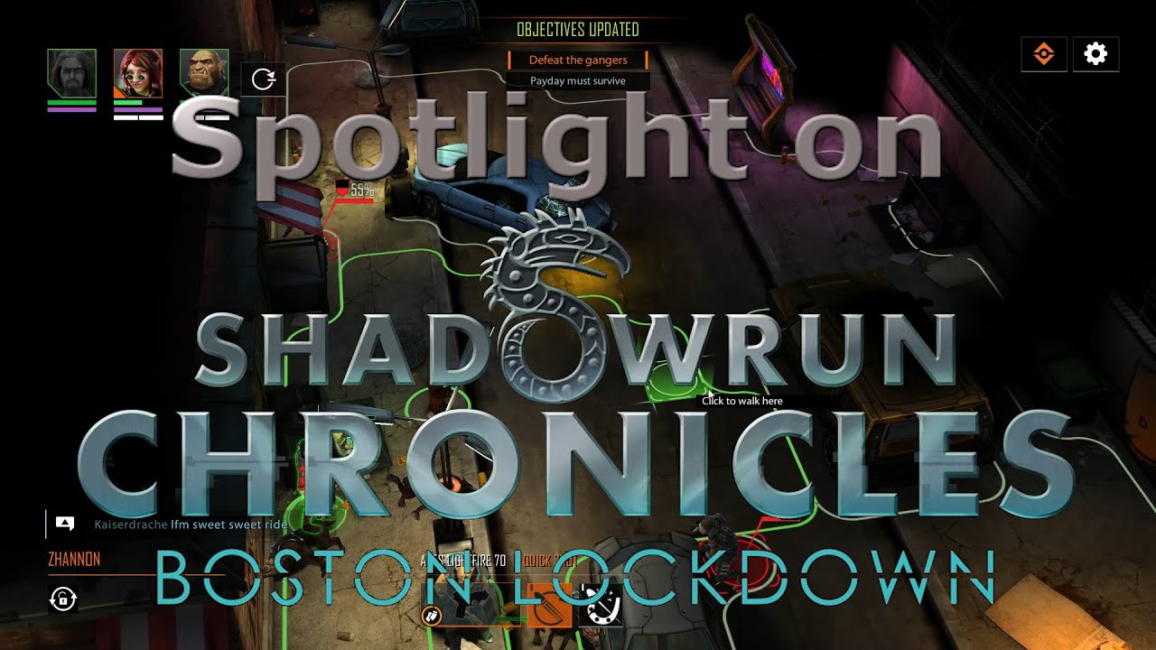 Spotlight on Shadowrun Chronicles - Boston Lockdown