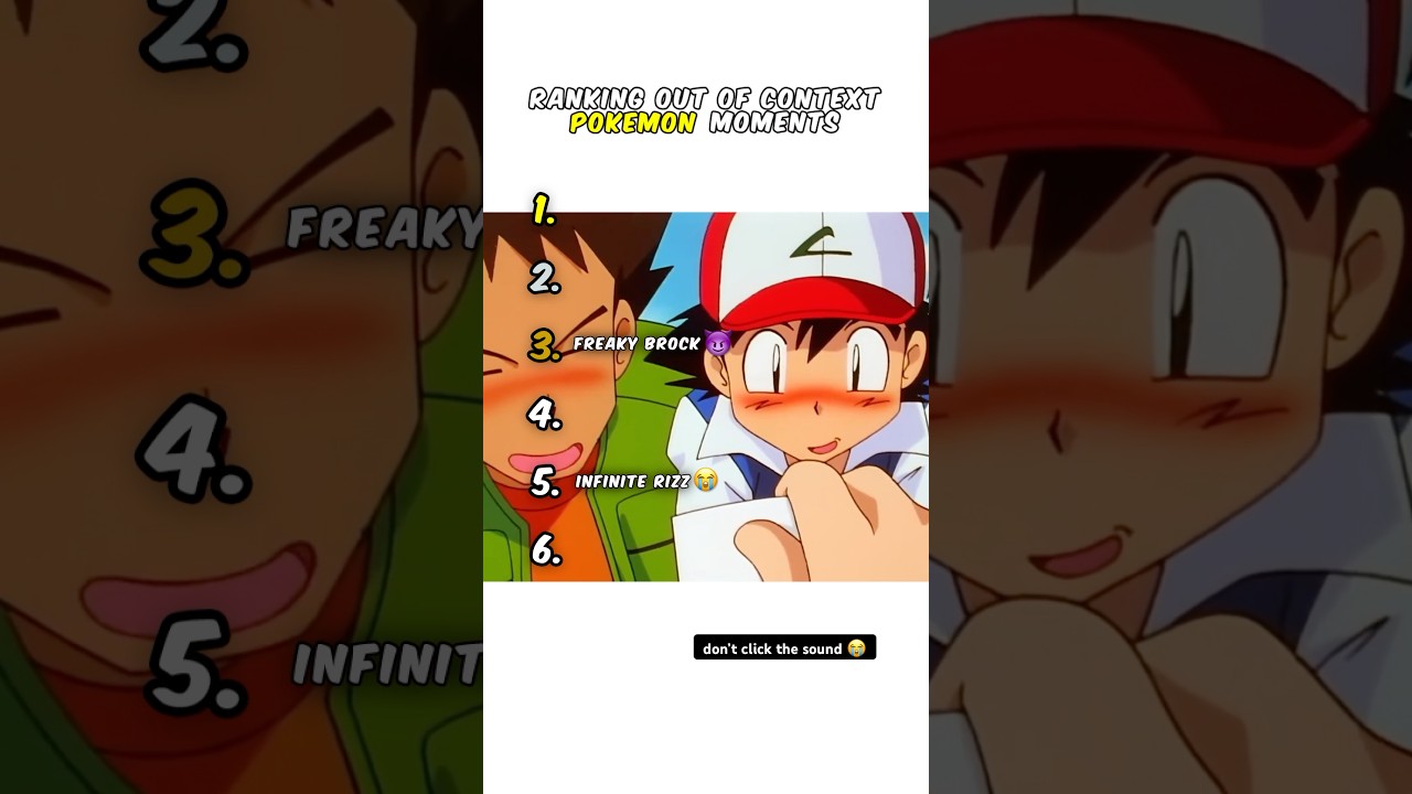 Ranking Pokemon Moments 😭