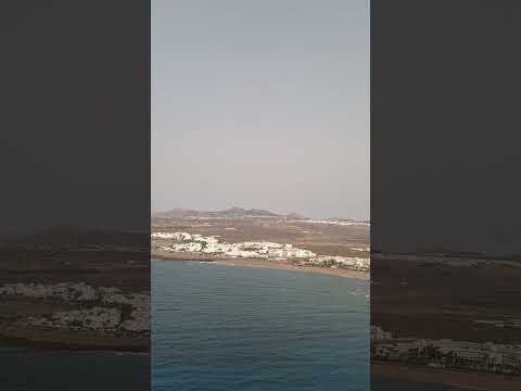 Coming into land at Lanzarote (ACE) Airport