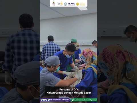 Khitan metode laser gratis pertama di DIY #rsamcmuhammadiyah #khitanan #shorts #short #yogyakarta