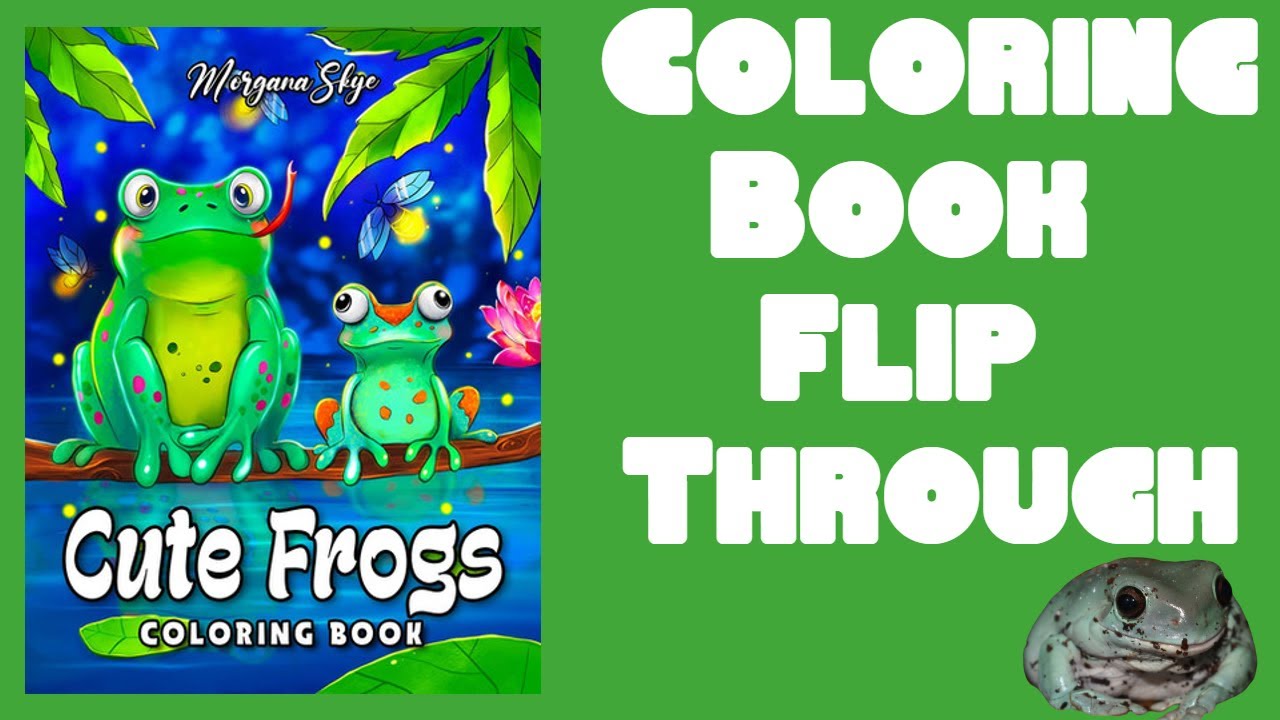 Cute Frogs Flip Through