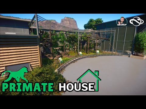 Building A Primate House In Planet Zoo