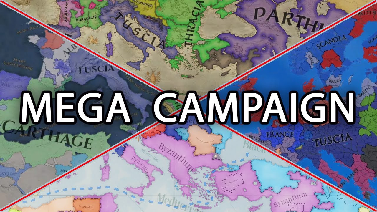 Paradox Mega Campaign: 4 Games - Imperator to CK3 to EU4 to Vic3
