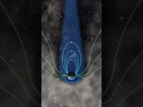 How are aurora lights formed