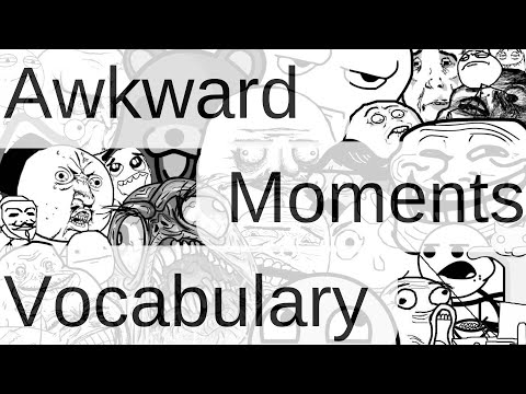 Awkward Moments Vocabulary | Words related to Awkward Situation | English Vocabulary