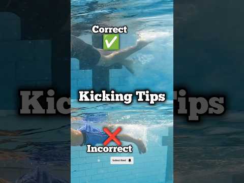 How to Kick Properly - Swimming Tips for Beginners ???????? #swimming #swimmingtips #swim