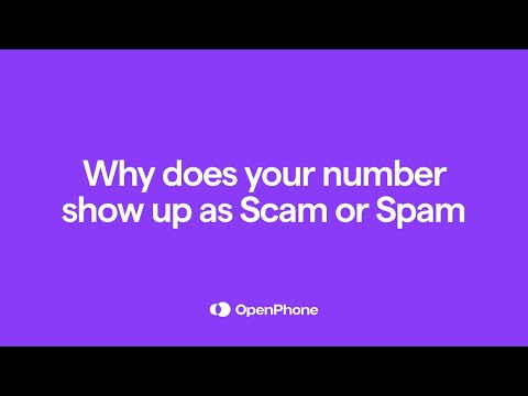 Why does your number show up as Scam or Spam #shorts