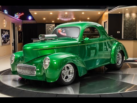 1941 Willys Coupe Street Rod #studiodaveed #willys #classiccars #musclecars #coup #streetrod