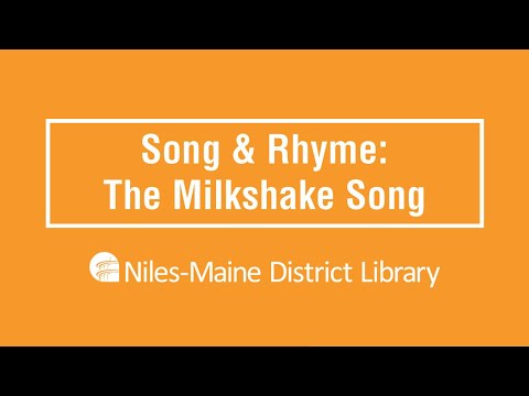Song & Rhyme with Ms. April: The Milkshake Song