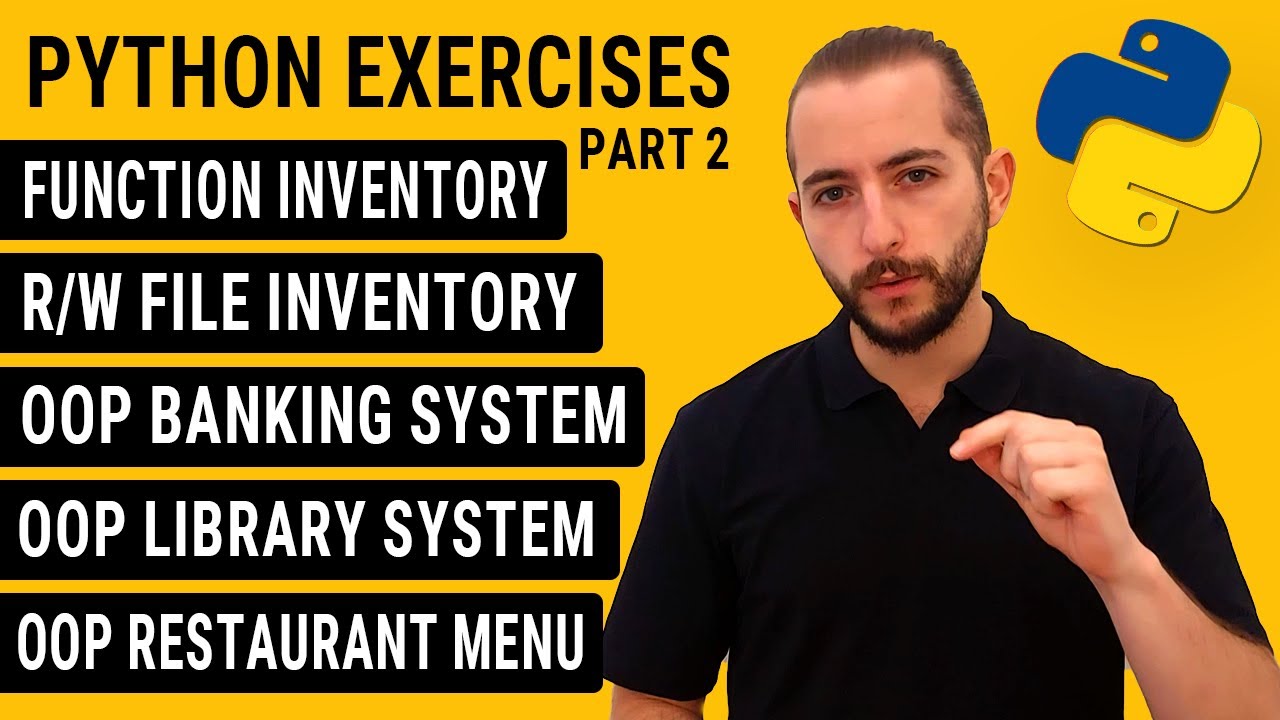 5 Beginner Python Exercises to Test You Knowledge and Learn Python | With Practical Application