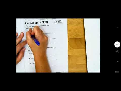 2nd grade Journeys Reader's Notebook vol 1 pg. 223-225 Compound Words and Abbreviations