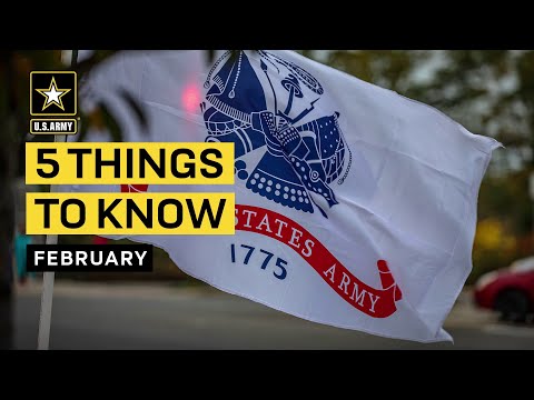 5 Things to Know | February 2023 | U.S. Army