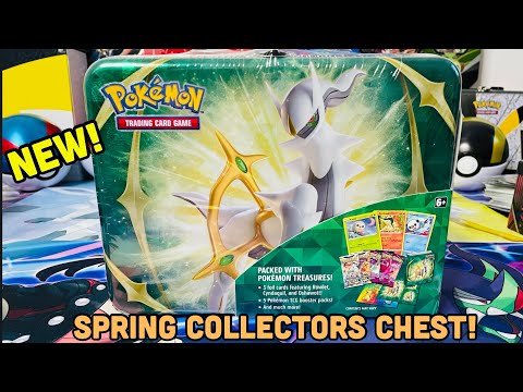Opening Pokemon Collectors Chest Spring 2022!