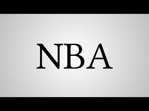 What Does "NBA" Stand For?