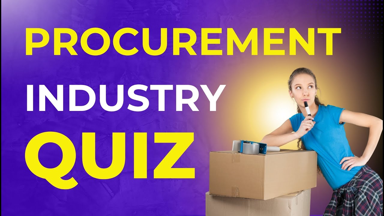 🚩 Can You Pass this Procurement Industry Quiz? | #Procurement