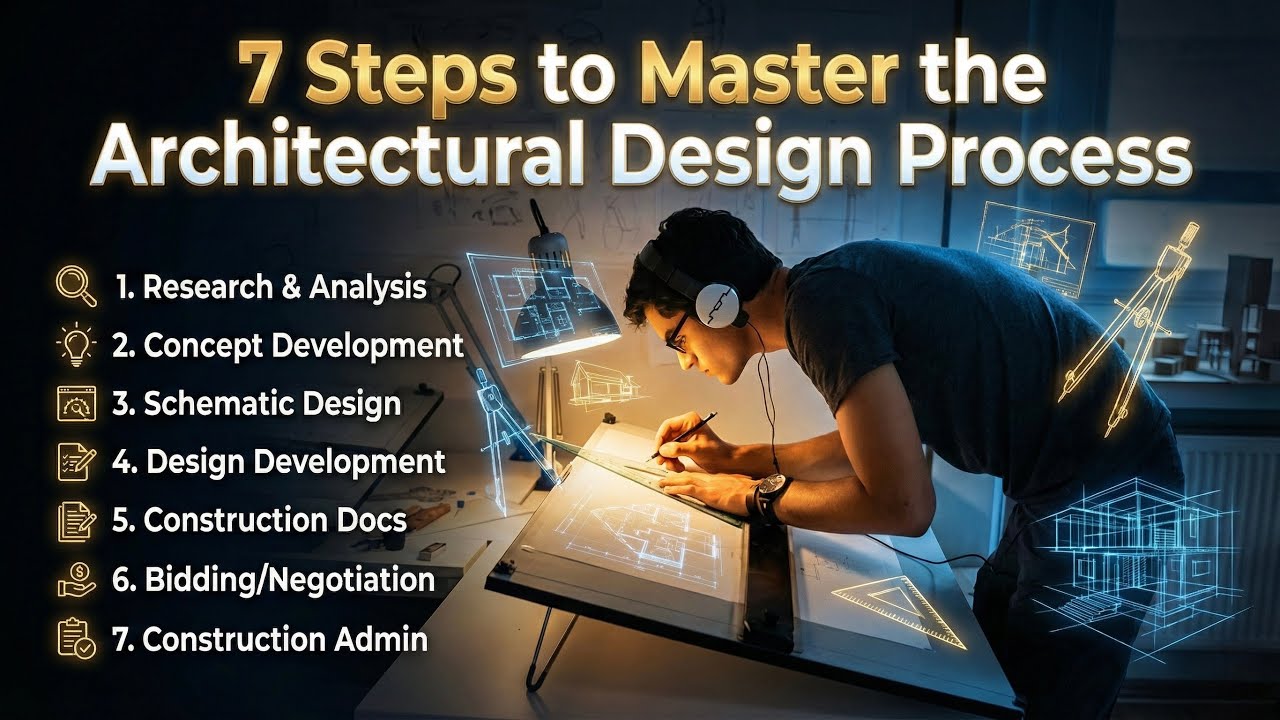7 Steps to Master the Architectural Design Process: The Ultimate Guide
