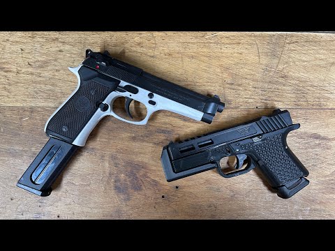 3D Printed Projects: Beretta M92 and G19/26