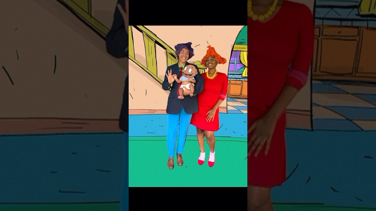 We Dressed as Rugrats for Halloween!