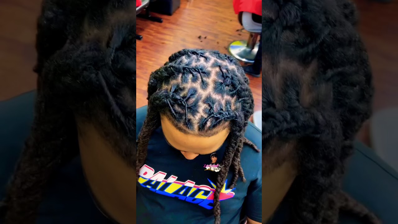 Men's dread hairstyles | Men's dreadlocks // New Client - Treat wash detox //retwist style..