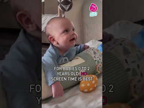 IS SCREEN TIME OKAY FOR 3 MONTH OLD BABY?