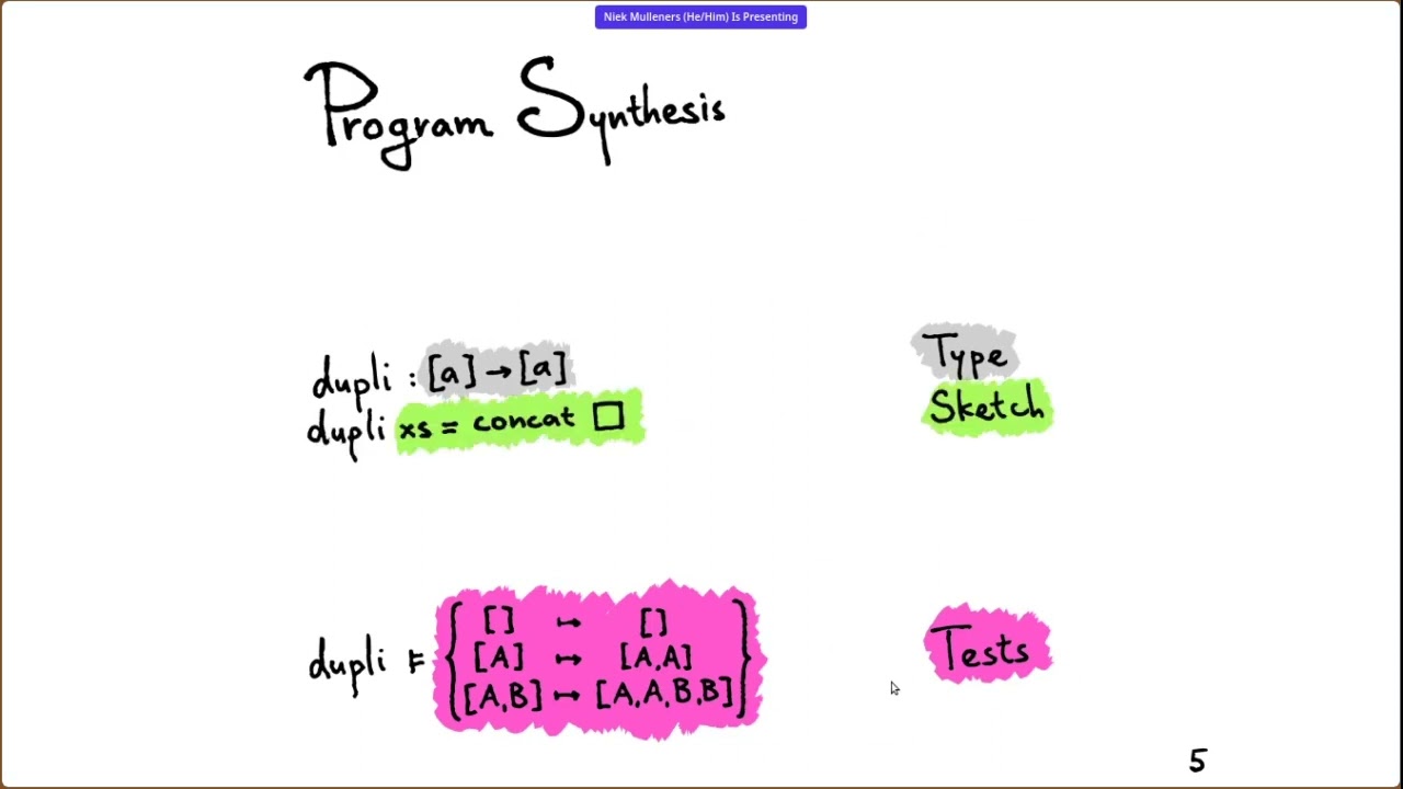 [HATRA] Program Synthesis Using Example Propagation