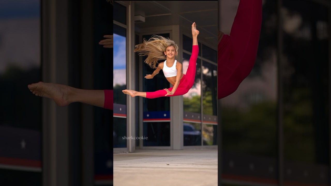 Kya's best jumps 💃 #slowmotion #dance