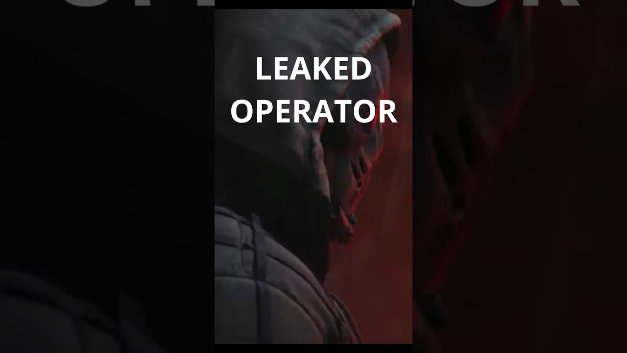 NEW LEAKED OPERATOR Y10S3 SIEGE X #rainbowsixsiegeclip #r6siege