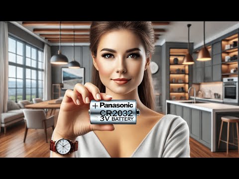 🔋 Panasonic CR2032 3V Lithium Coin Battery | Best Panasonic CR 2032 3V Battery ⚡