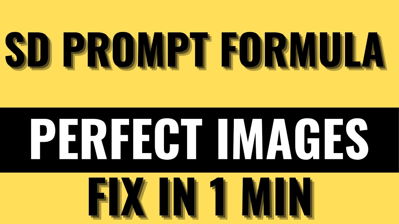 Stable Diffusion Prompts: The Exact Formula for Better Images | AI Art Tutorial 2026