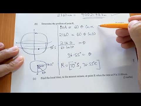 KCSE 2019 - LONGITUDES AND LATITUDES - 10 MARKS