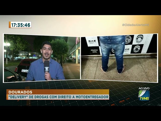Delivery De Drogas Com Direito A Motoentregadores Vídeos Diário