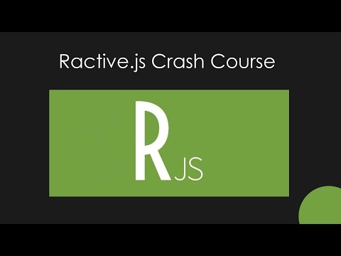 Learn Ractive js Crash Course - Mind Luster
