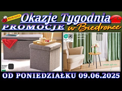 🐞 BIEDRONKA 🐞 Nowa Gazetka Od 09.06.2025 | Okazje i Promocje Tygodnia – Katalog Biedronki