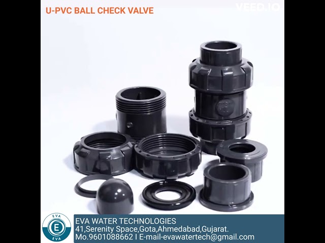 U-PVC BALL CHECK VALVE SOLVENT SOCKET - UNION TYPE - UPVC BALL CHECK VALVE - NON RETRUN VALVE ...